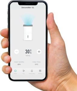 TCP Smart 12L Wi-Fi Dehumidifier – With HEPA Filter to Reduce Damp ...